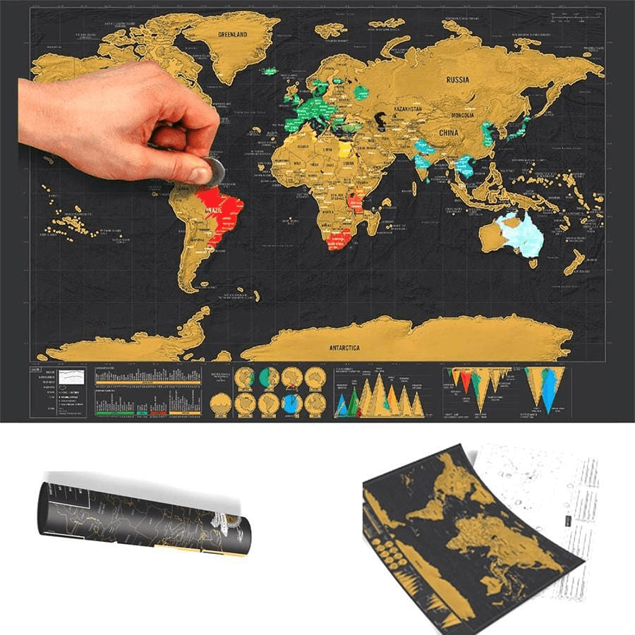 Scratch Map® Deluxe – Viho Shop