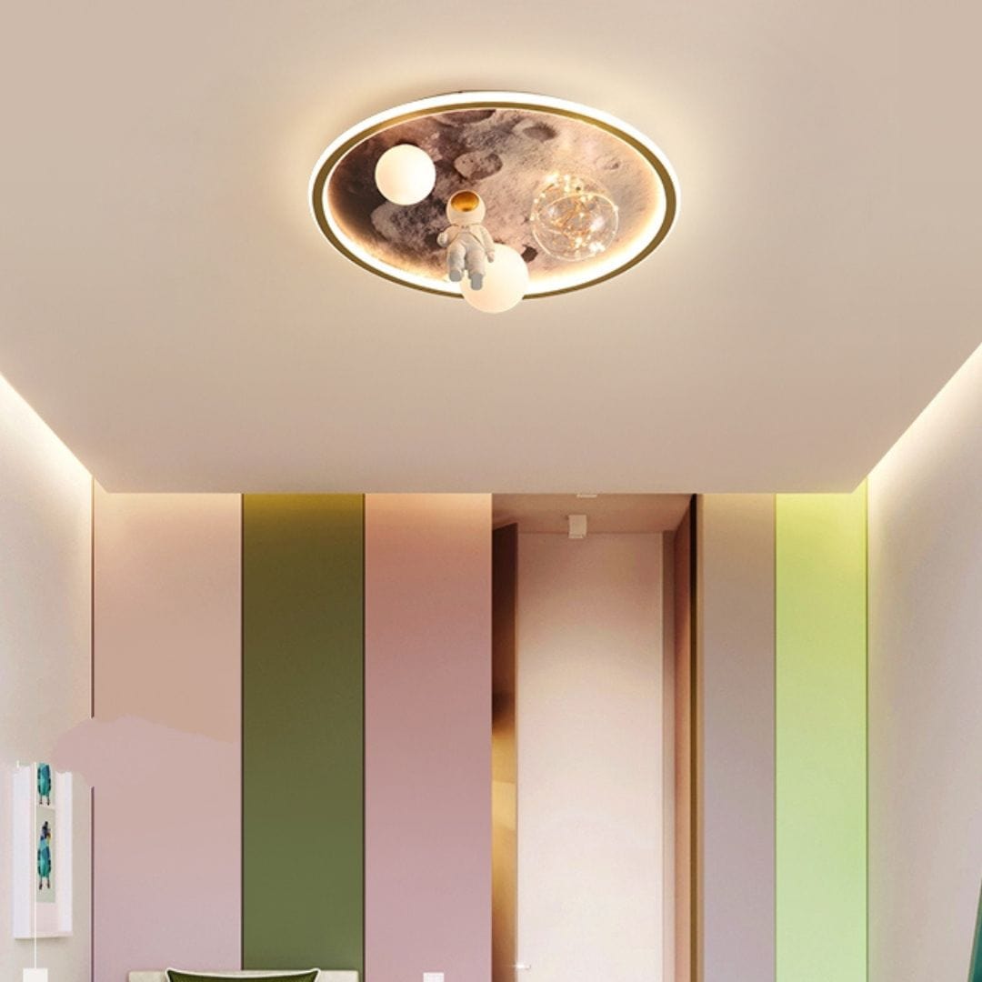Moonlit Astronaut Ceiling Light – Viho Shop